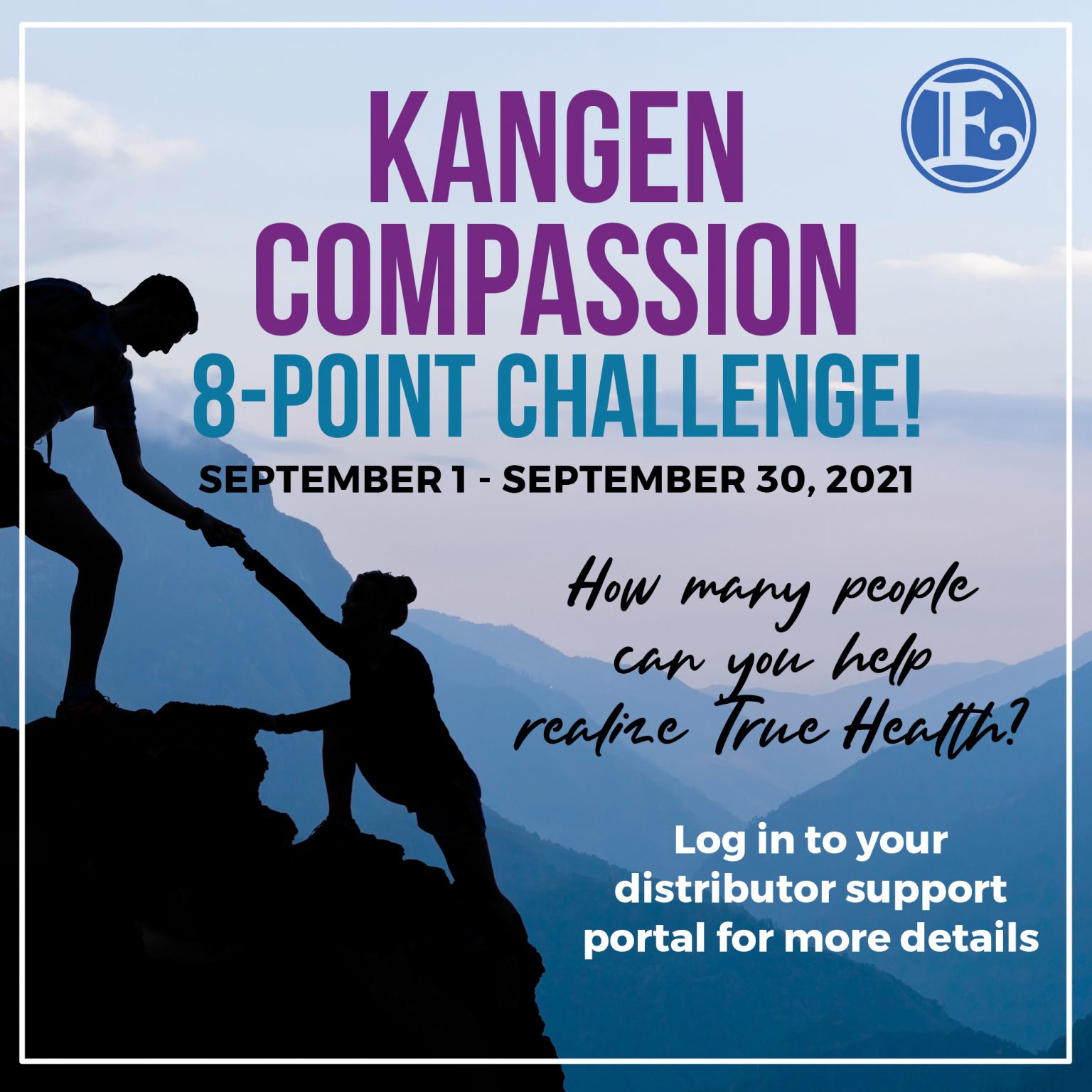 Kangen Compassion 8-Point Challenge and Team Management Challenge ...
