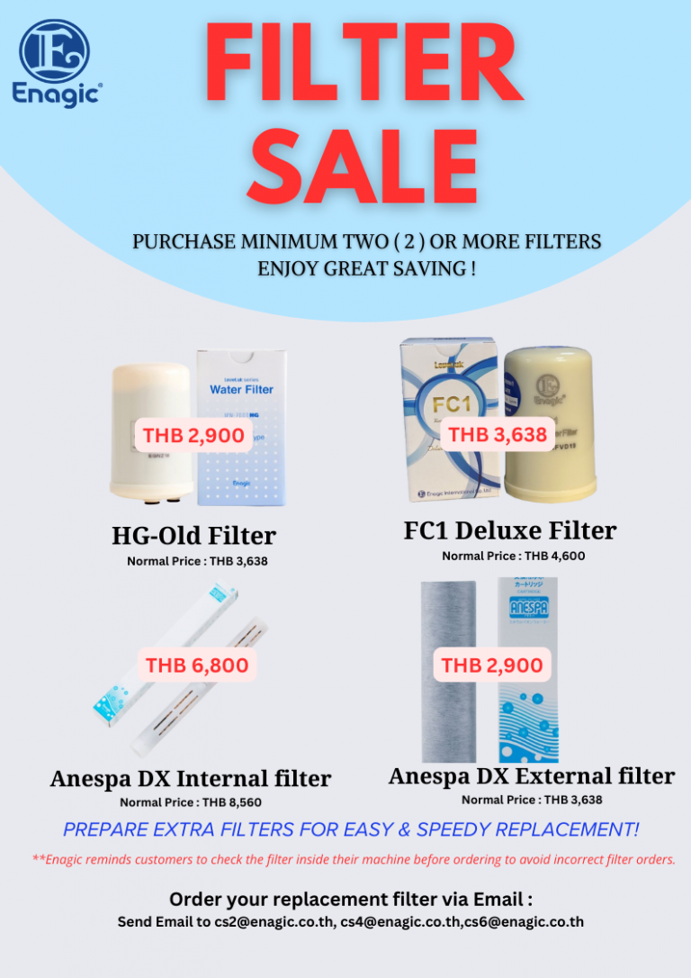 Filter Promotion 2024 – Enagic® Thailand